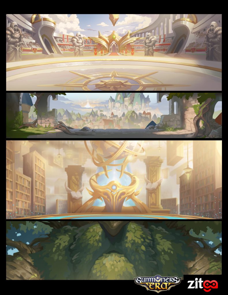 Summoners Era - Hien Le - 2D Concept & Environment Art