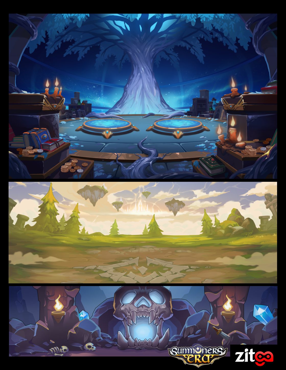 Summoners Era - Hien Le - 2D Concept & Environment Art