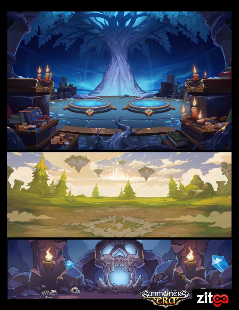 Summoners Era - Hien Le - 2D Concept & Environment Art
