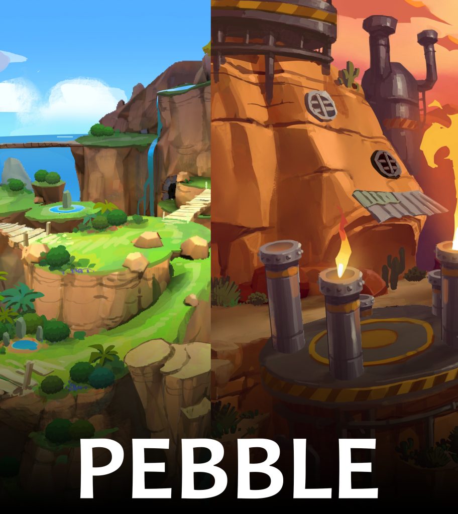 Pebble project - Hien Le - 2D Concept & Environment Art