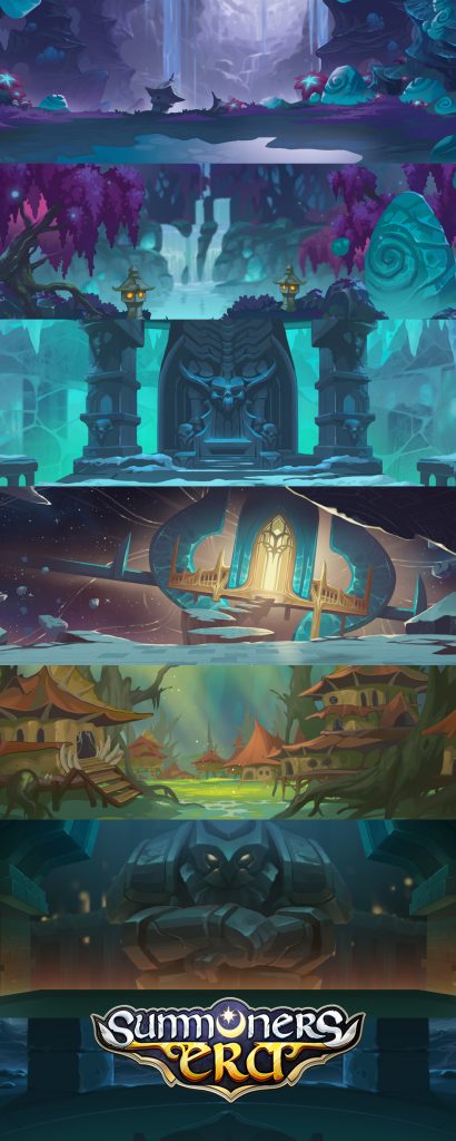Summoners Era - Hien Le - 2D Concept & Environment Art